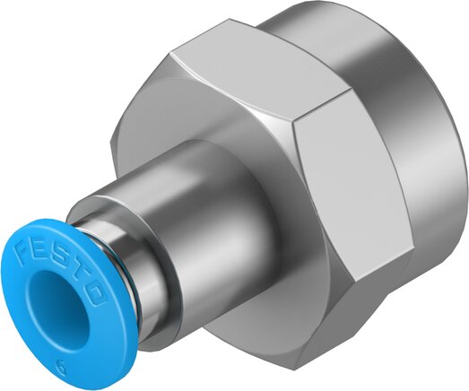 Festo QSF-3/8-6-B (190652) push-in fitting (OT-FESTO014987) - Landefeld - Pneumatics ...