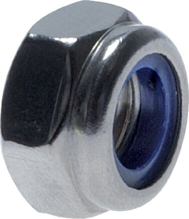 Hexagonal nuts, self-locking with plastic compression ring, DIN 985 ...