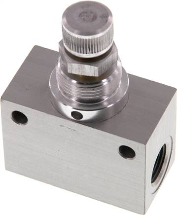 One-way control valves & choke valves, precision regulation - Landefeld ...