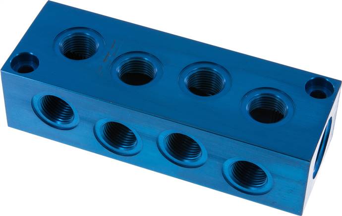 Distributor bars 8-way, PN 16 - Landefeld - Pneumatics - Hydraulics ...