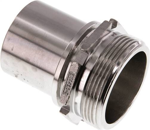 Embouts filetés avec filetage mâle et collier de sécurité, Dimensions ...