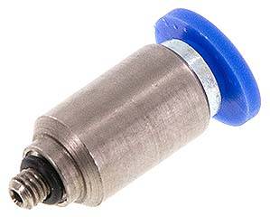 Sang-A Push-in fittings with round body, cylindrical thread, standard ...