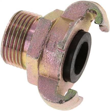 Compressor couplings with male thread (similar to DIN 3489), 42 mm ...
