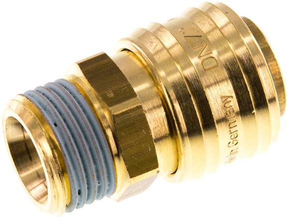 Coupling sockets With Male thread, NW 7.2 - Landefeld - Pneumatics ...