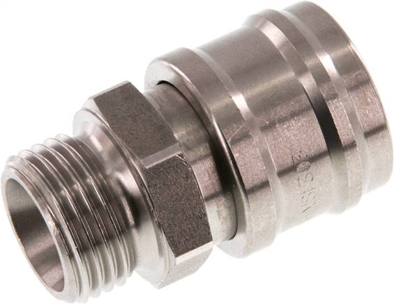 Coupling sockets With Male thread, NW 7.2 - Landefeld - Pneumatics ...