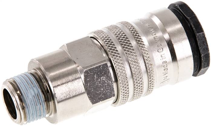 Coupling sockets with male thread, NW 10 - Landefeld - Pneumatics ...