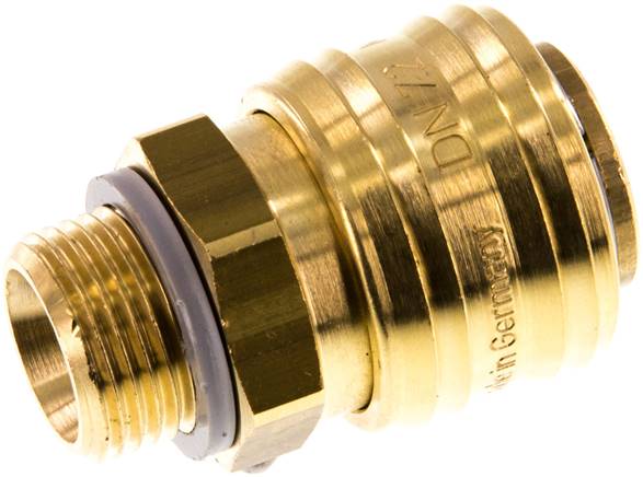 Coupling sockets With Male thread, NW 7.2 - Landefeld - Pneumatics ...