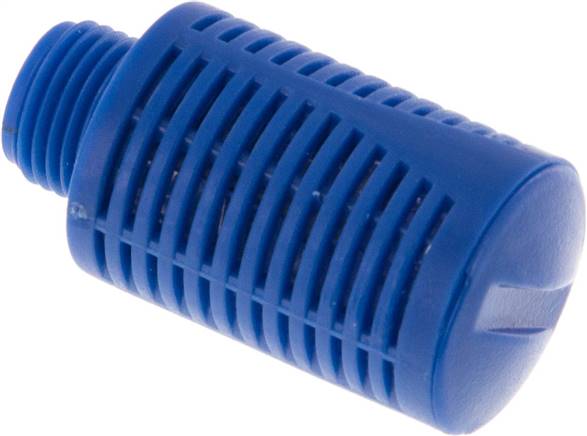 Silencer made from plastic with granulate filling - Landefeld ...