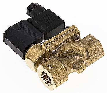 2/2-way solenoid valves from brass - Landefeld - Pneumatics ...