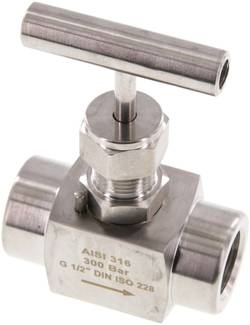 Stainless steel needle shut-off valves, PN 300 (Eco-line) - Landefeld ...