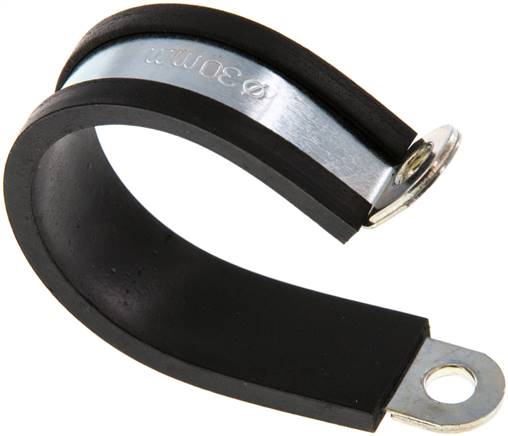 Rubber-coated pipe clamps, DIN 3016-1 (shape D1) - Landefeld ...