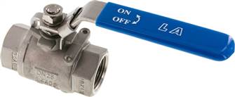 Stainless steel ball valves 2-piece, full throughway, up to 130 bar ...